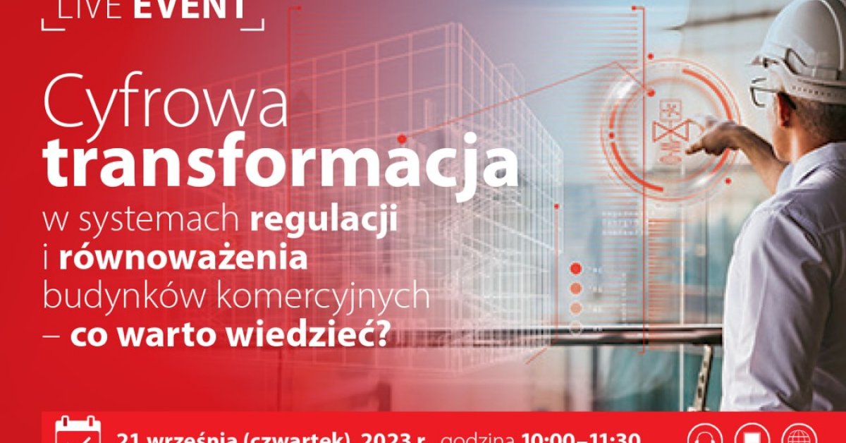 Cyfrowa transformacja w systemach regulacji i równoważenia budynków ...