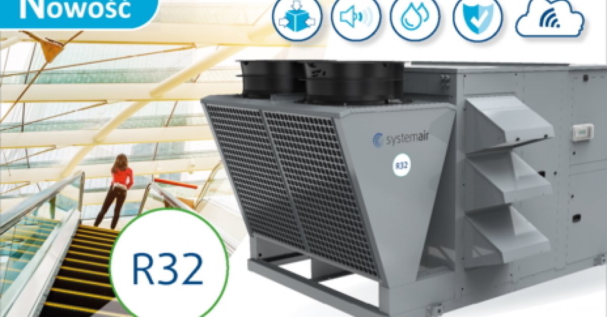 Nowe rooftopy z niskim współczynnikiem GWP: SYSAER R32 | HvacPR
