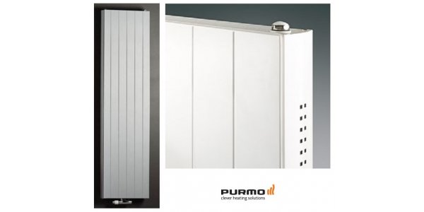 Purmo Faro V typ 22 1800x450 mm pionowy grzejnik płytowy, podłączenie ...
